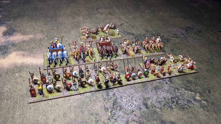 Early Carthaginian Army 340 – 275 BC (DBA3 I/61b) – Paul Kingtiger
