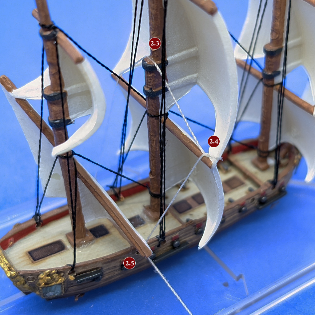 Oak & Iron running rigging – Paul Kingtiger